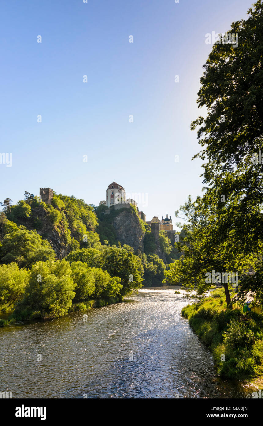 Vranov castle above river thaya hi-res stock photography and images - Alamy