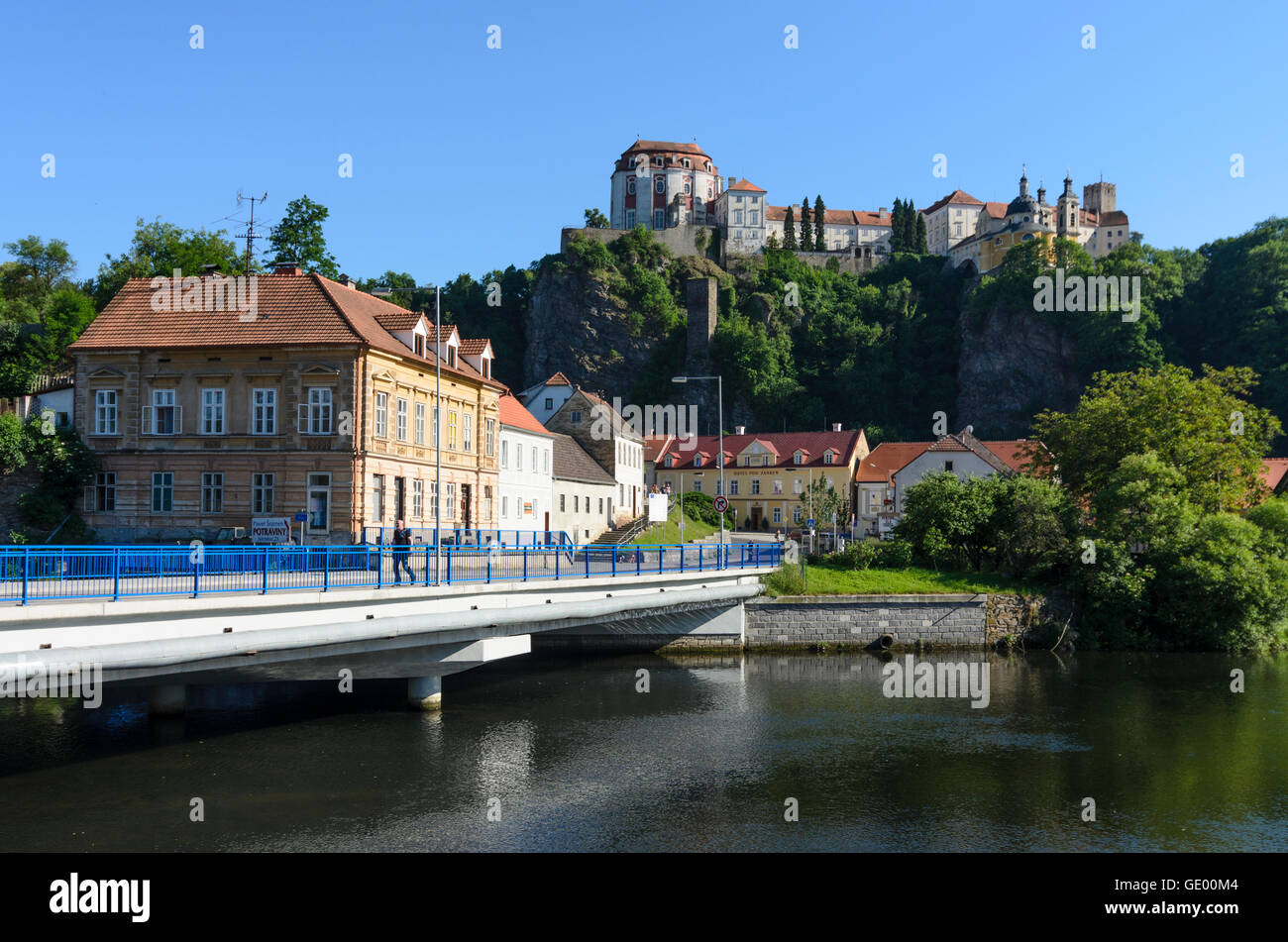 Vranov castle above river thaya hi-res stock photography and images - Alamy