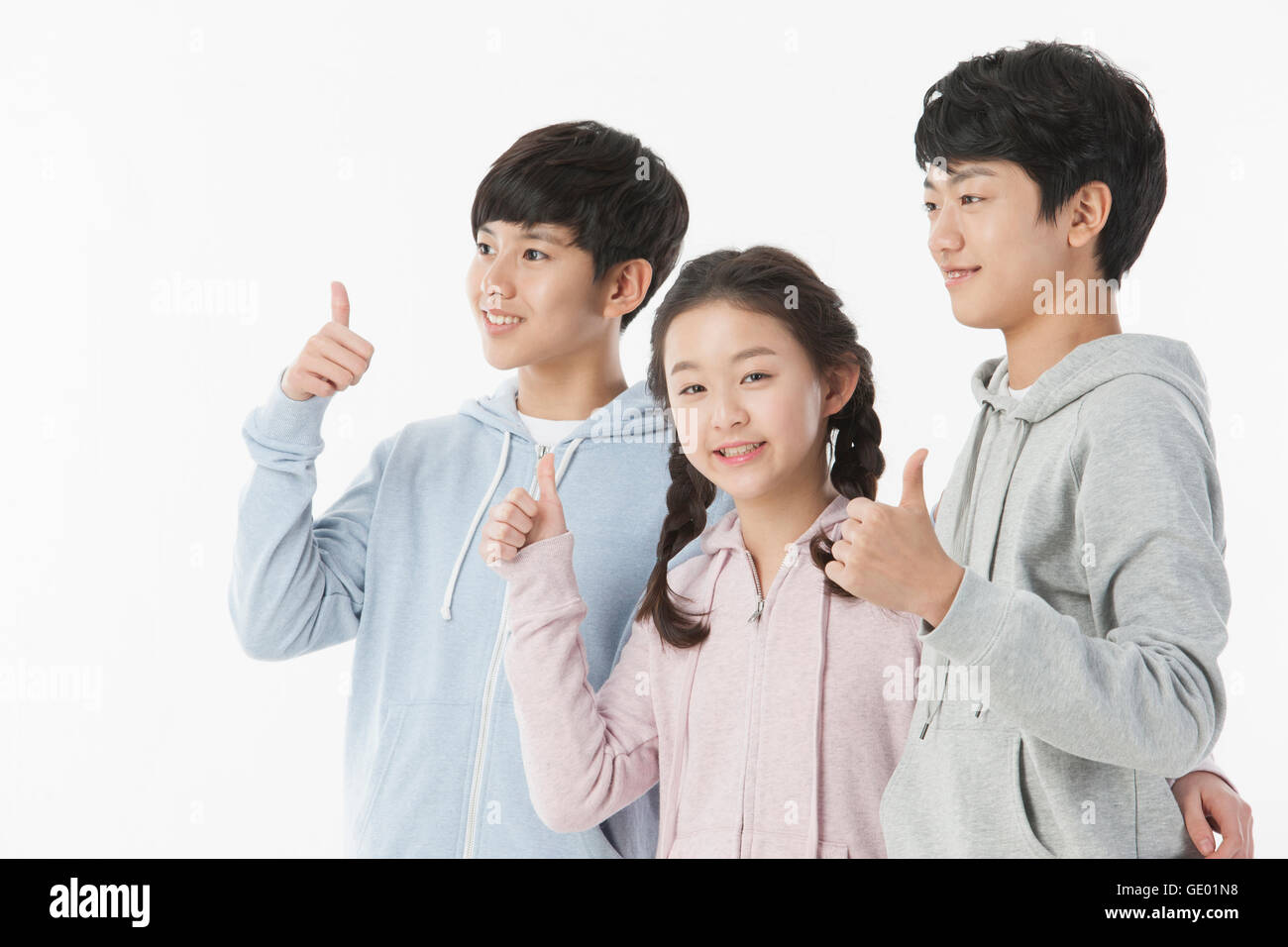 Three thumbs hi-res stock photography and images - Alamy