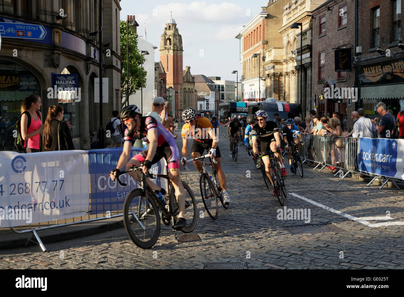 British Cycling Grand Prix, Sheffield city centre 2016 Cycle race ...