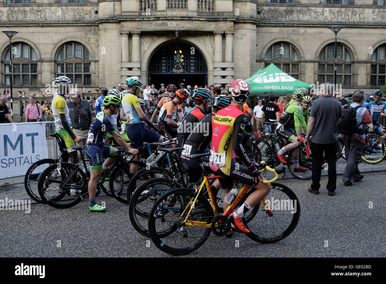 British Cycling Grand Prix, Sheffield city centre England 2016 sporting ...