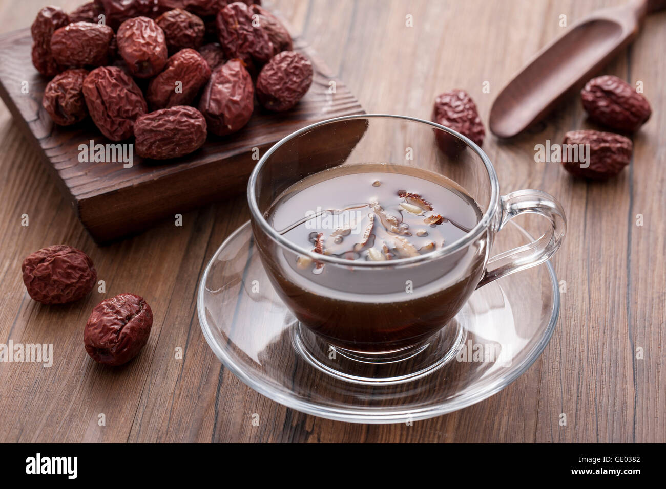 Traditional Korean jujube tea Stock Photo - Alamy