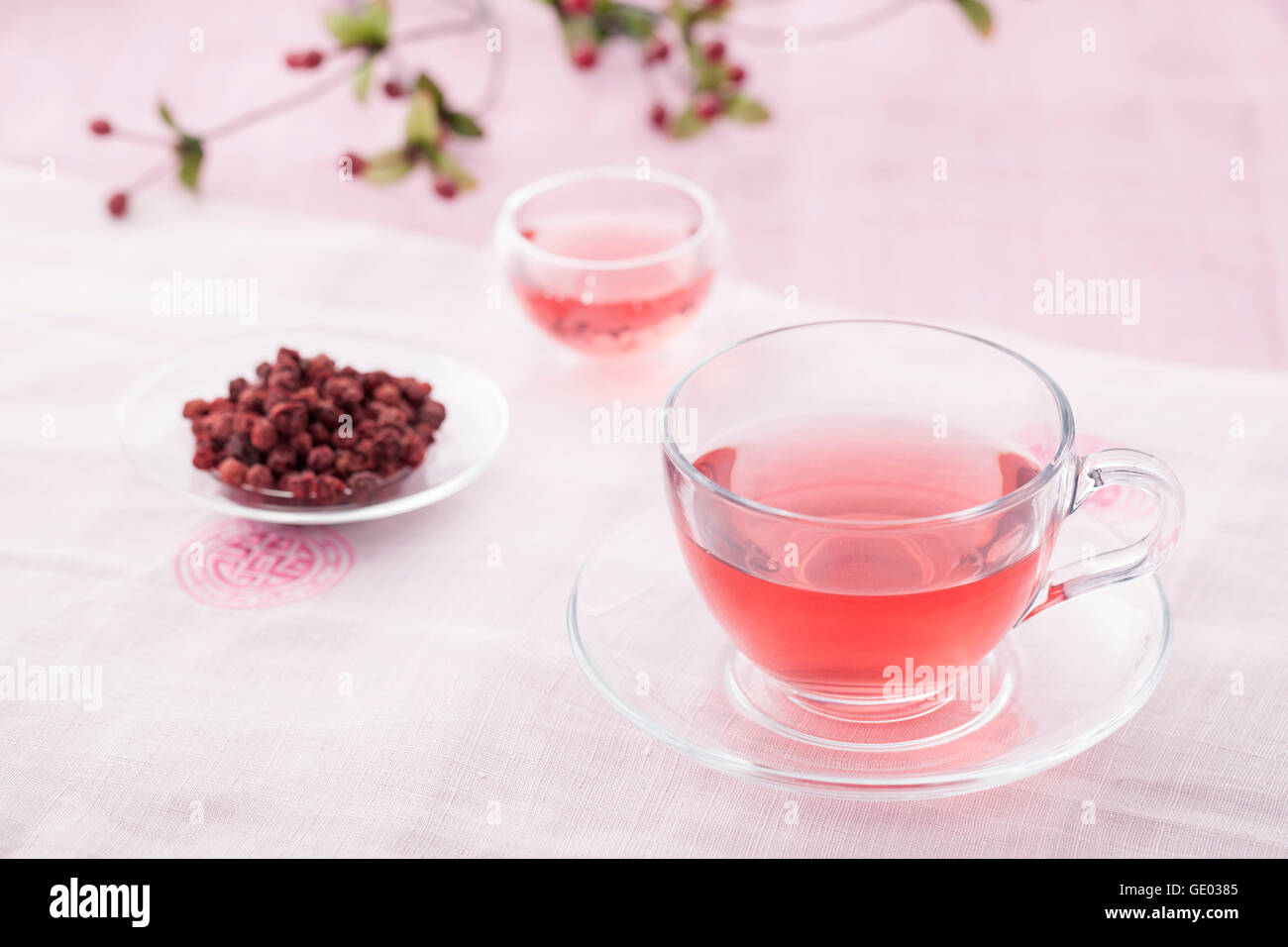 Traditional Korean omija tea Stock Photo - Alamy