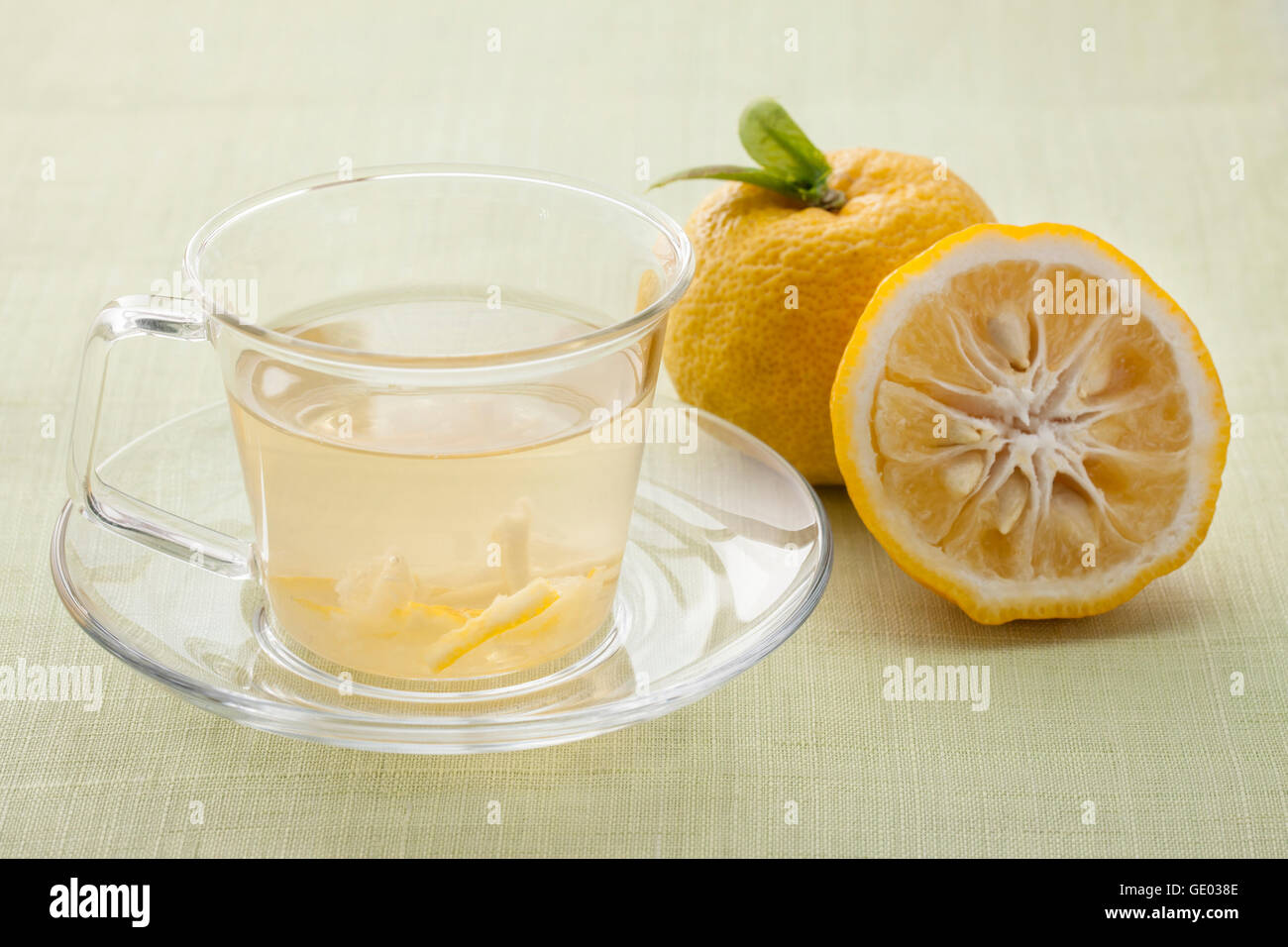Healthy citrus tea Stock Photo - Alamy