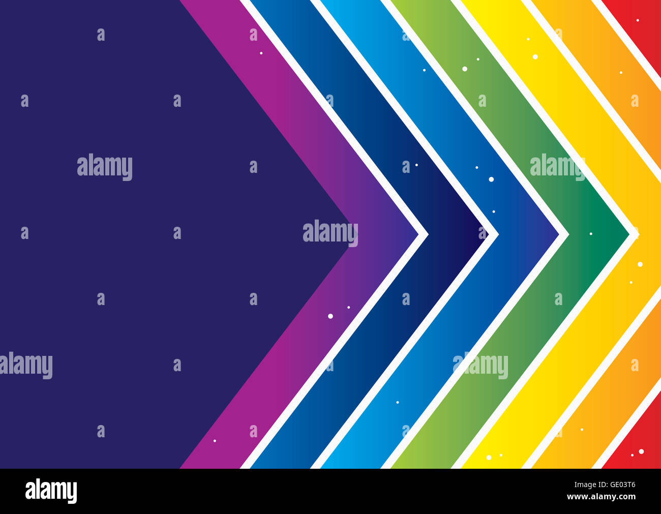 Background with arrows of rainbow colors Stock Photo - Alamy