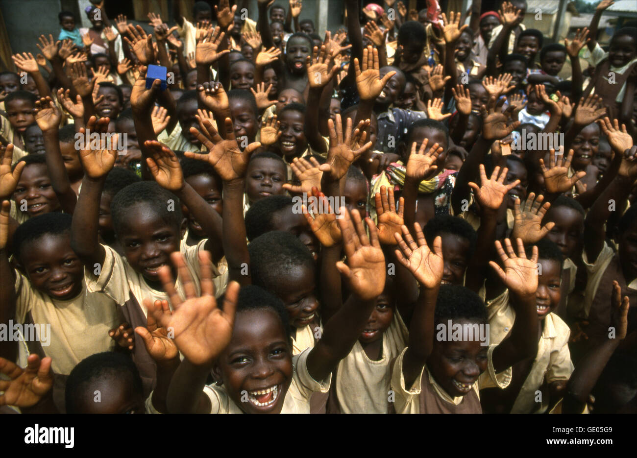 Ghana school kids hi-res stock photography and images - Alamy