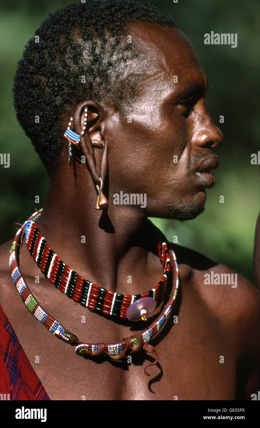 Maasai People Ears