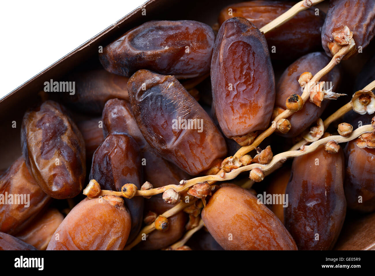 palm fruit in the box Stock Photo - Alamy