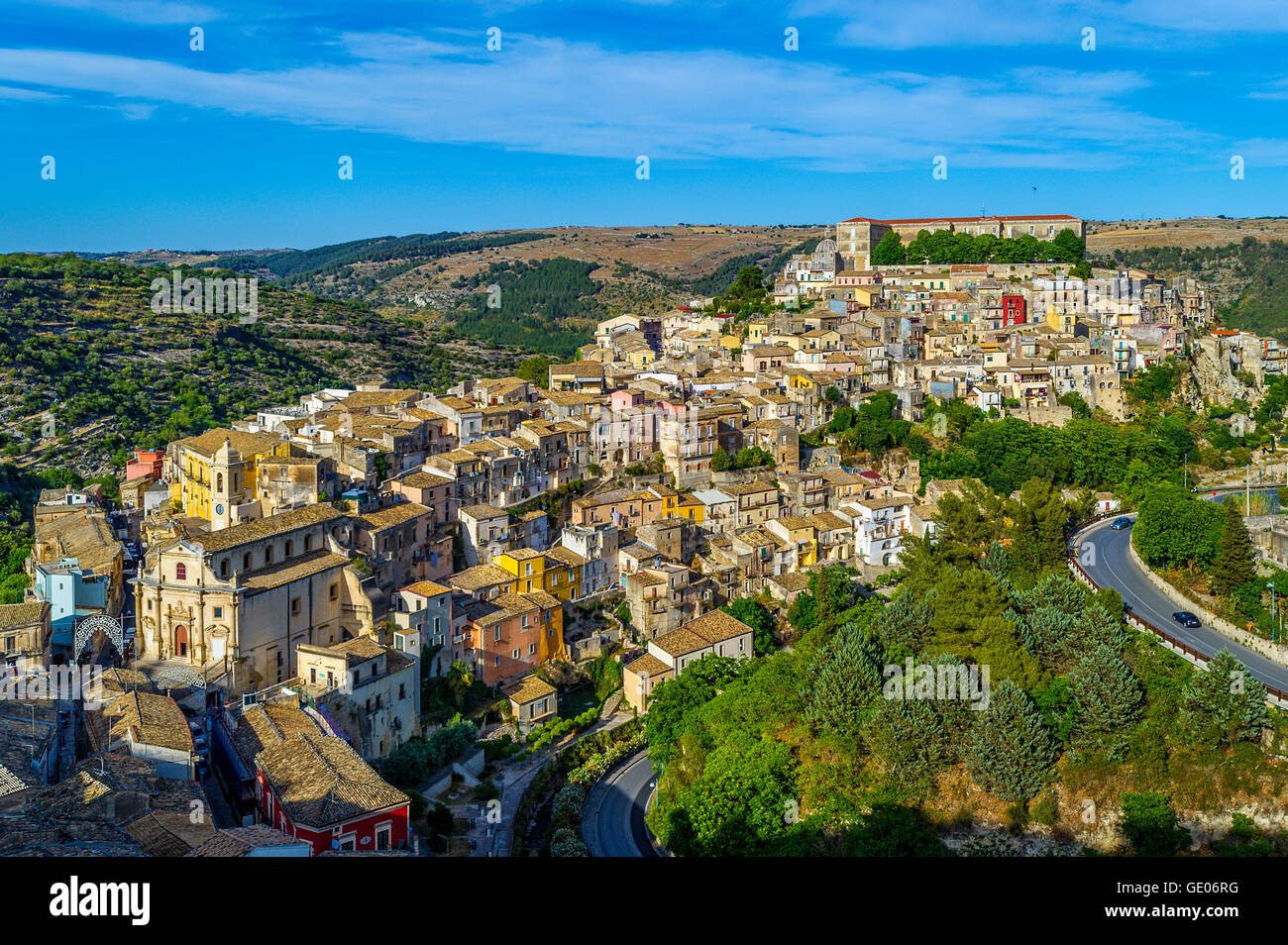 Italy Sicily Ragusa IBla - View Stock Photo - Alamy