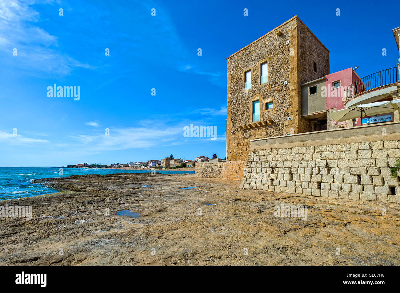 Italy Sicily Punta Secca - Torre Scalambri Stock Photo - Alamy Italy Sicily Punta Secca - Torre Scalambri Stock Photo - Alamy