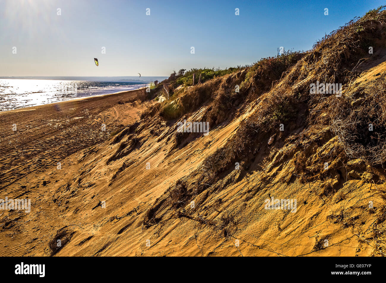 Italy Sicily Pozzallo The Dunes and the Beach Stock Photo - Alamy