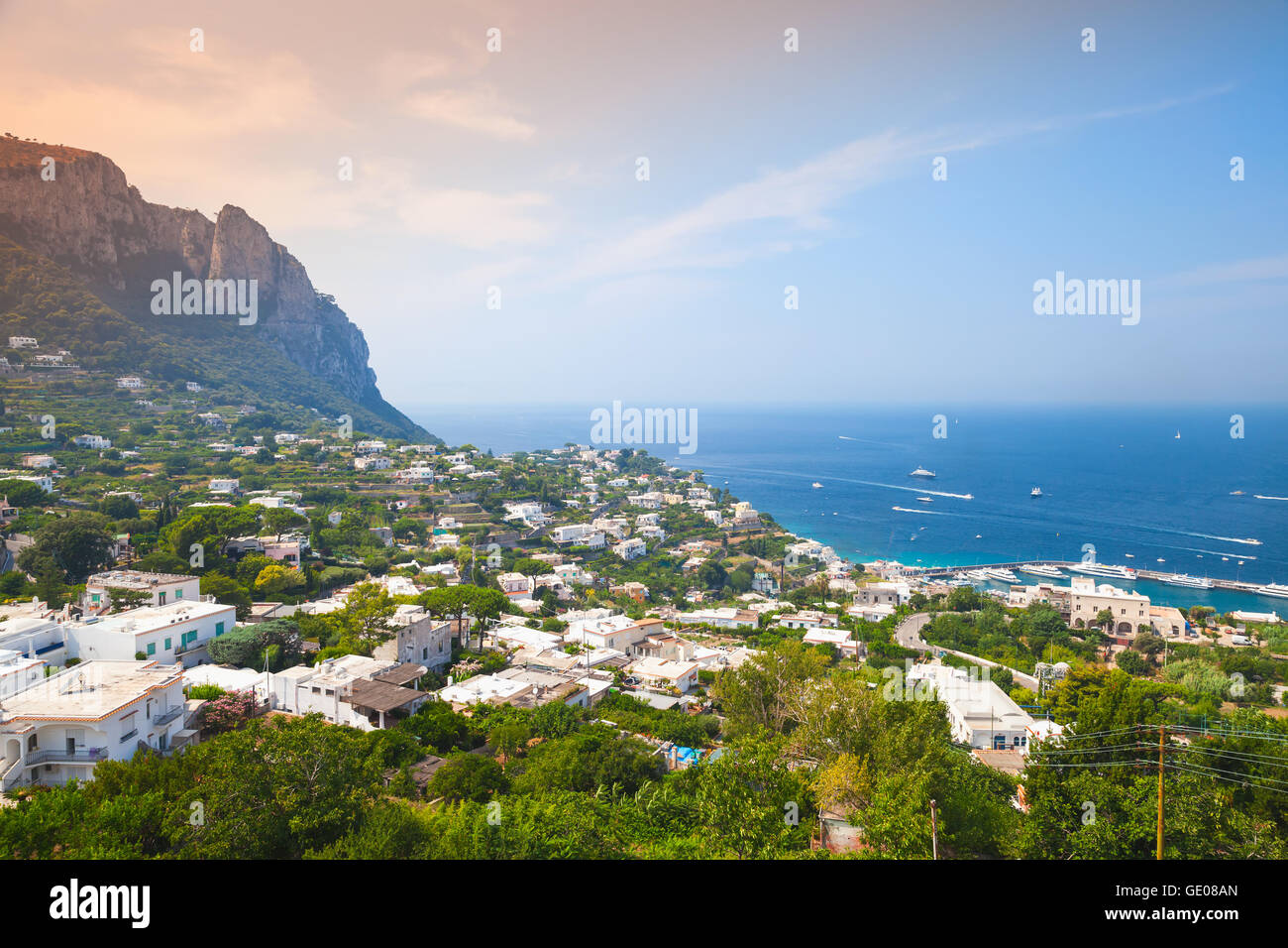 Capri town hi-res stock photography and images - Alamy