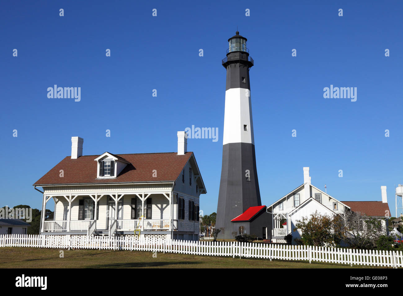geography / travel, USA, Georgia, Tybee Island, Tybee Island lighthouse ...