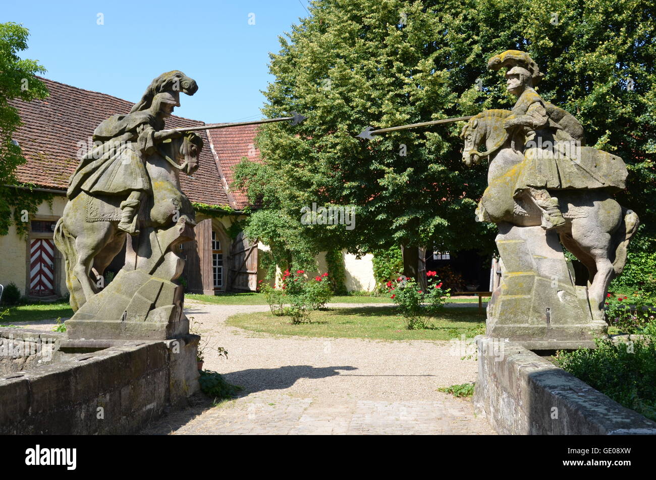 geography / travel, Germany, Bavaria, Friesenhausen, Additional-Rights ...