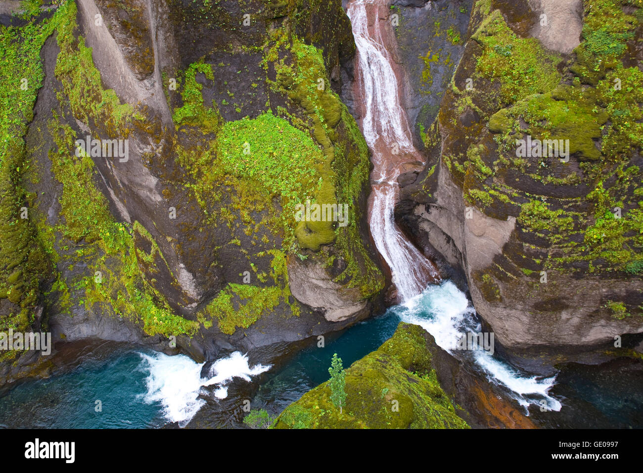 geography / travel, Iceland, landscapes, Fjadrargljufur gorge ...