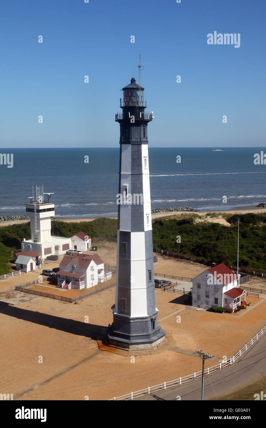 geography / travel, USA, Virginia, Norfolk, new Cape Henry lighthouse ...