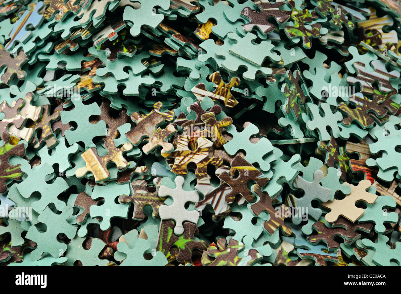 Background from the set of puzzles.Game for development of abstract ...