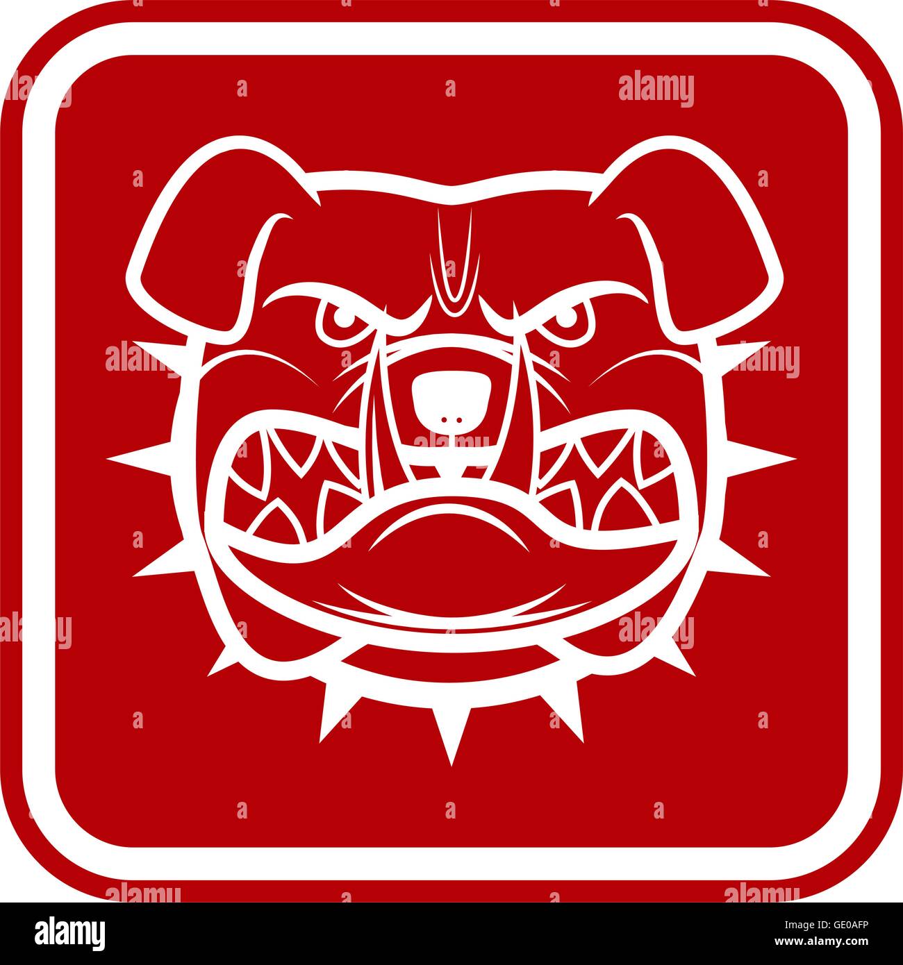 Angry dog red hi-res stock photography and images - Alamy