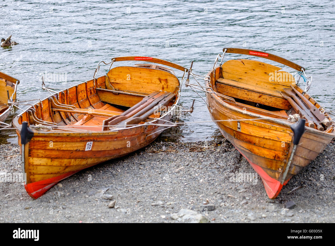 Rowing boat lake windermere hi-res stock photography and images - Alamy