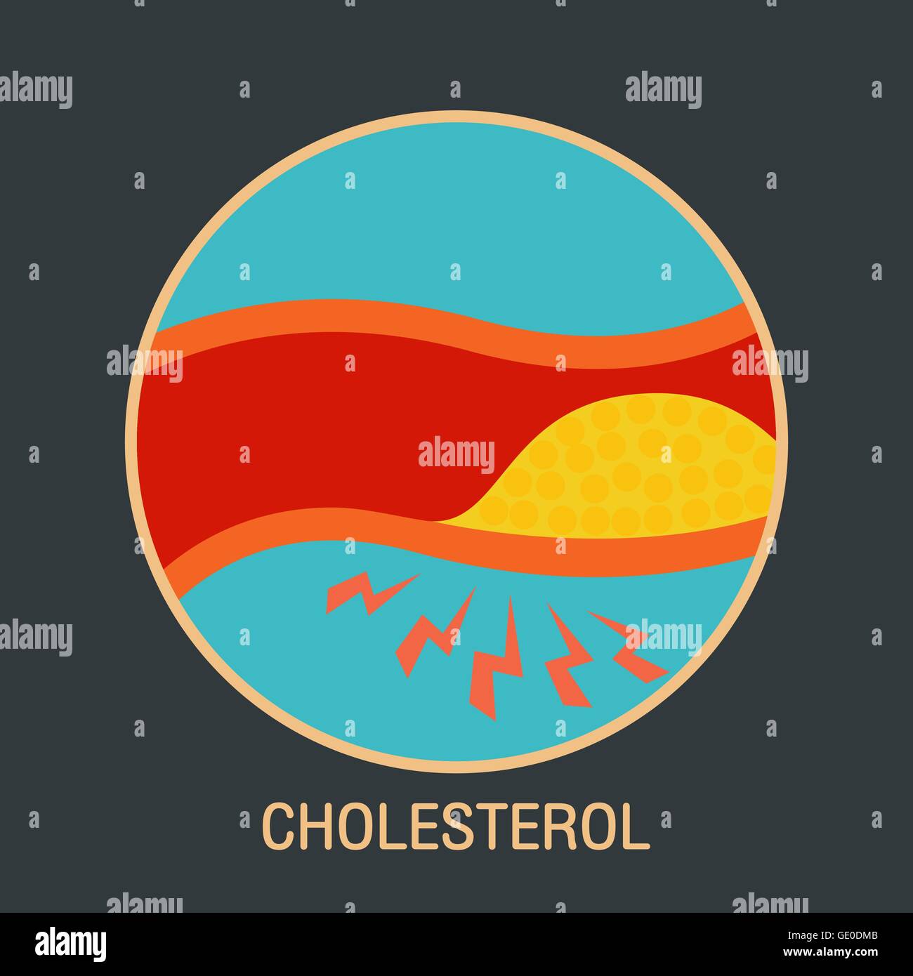 cholesterol logo vector Stock Vector Image & Art - Alamy