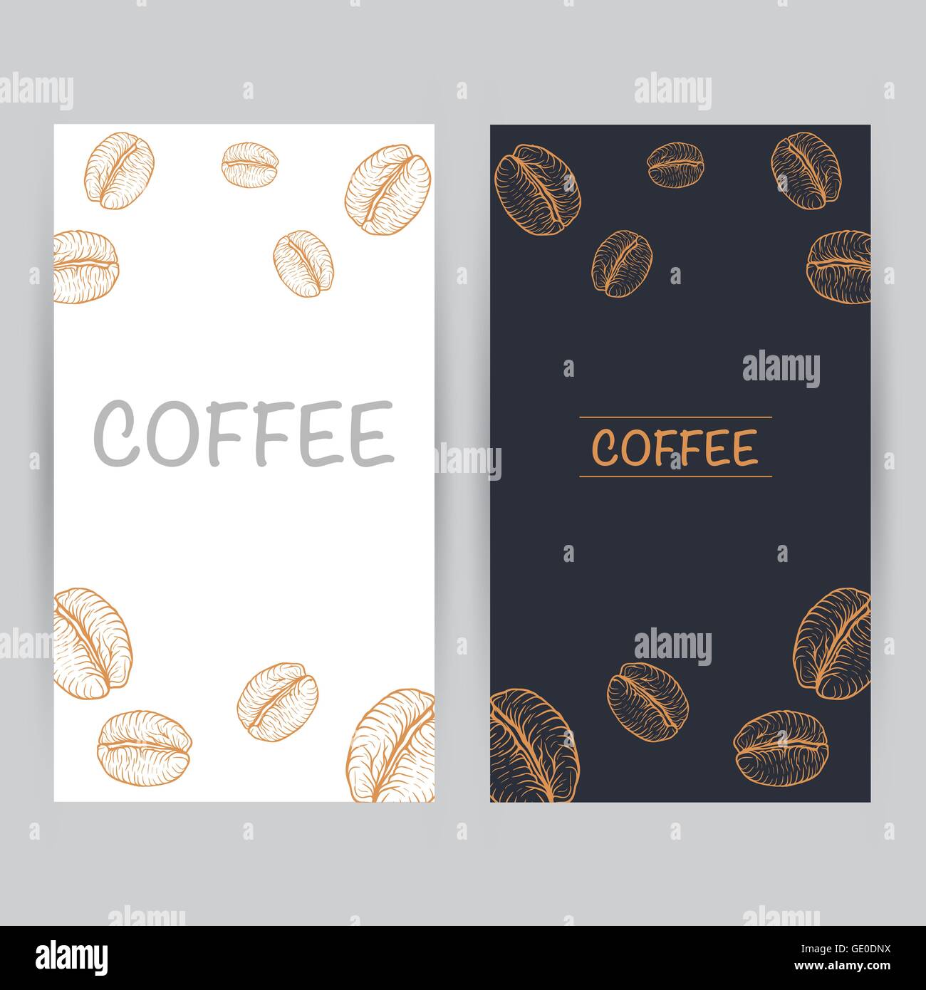 Packaging design for coffee Stock Vector Image & Art - Alamy