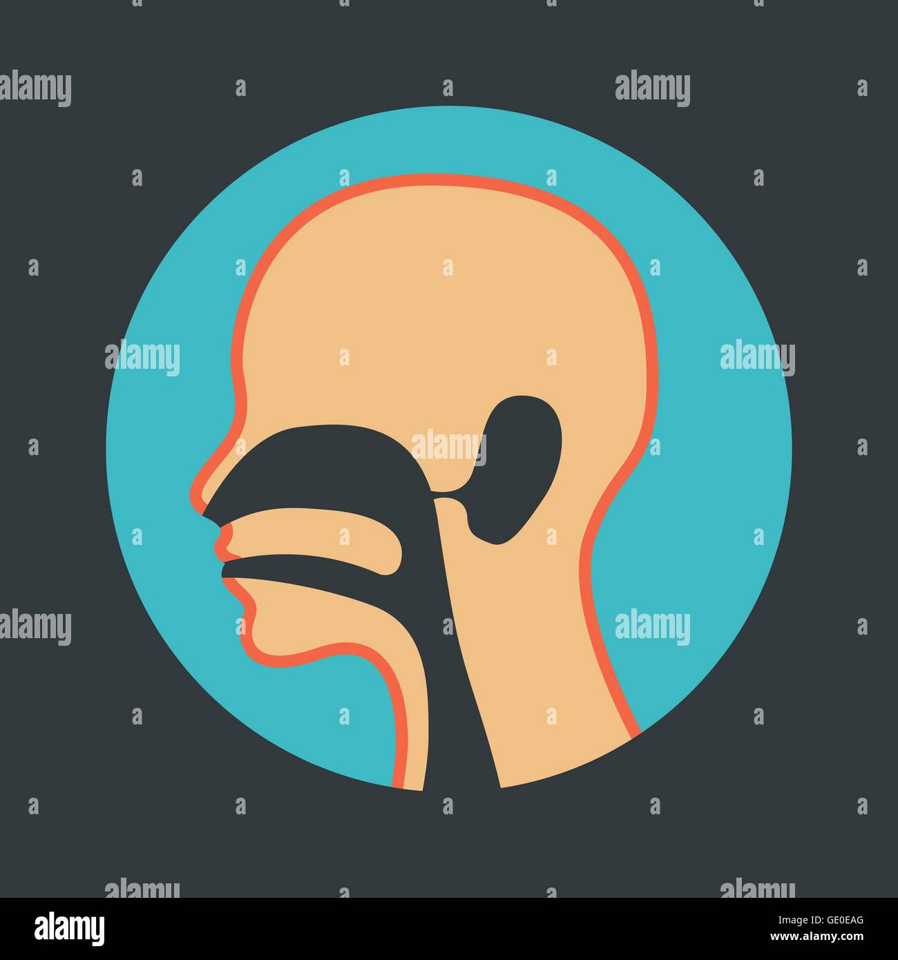 ear nose and throat logo vector Stock Vector Image & Art - Alamy