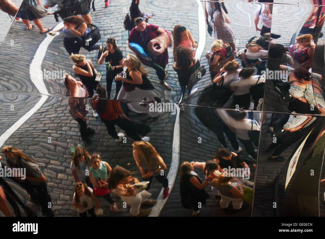 Mirror Reflections Of People