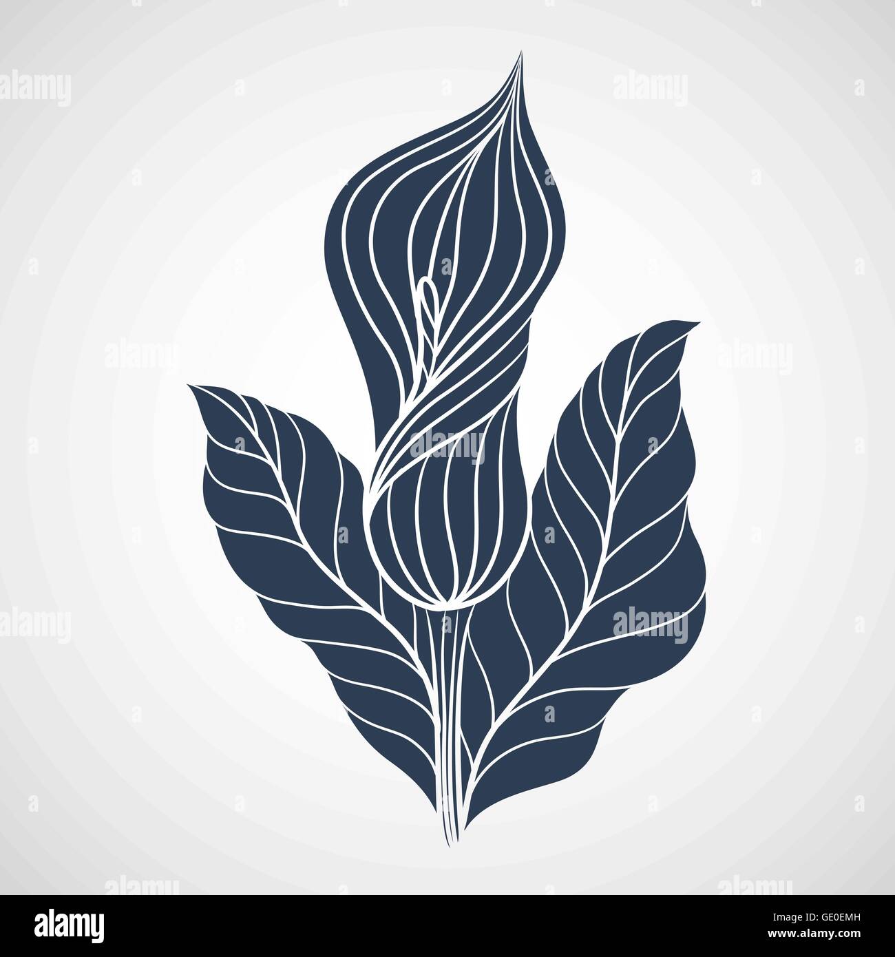 flower tattoo vector Stock Vector Image & Art - Alamy