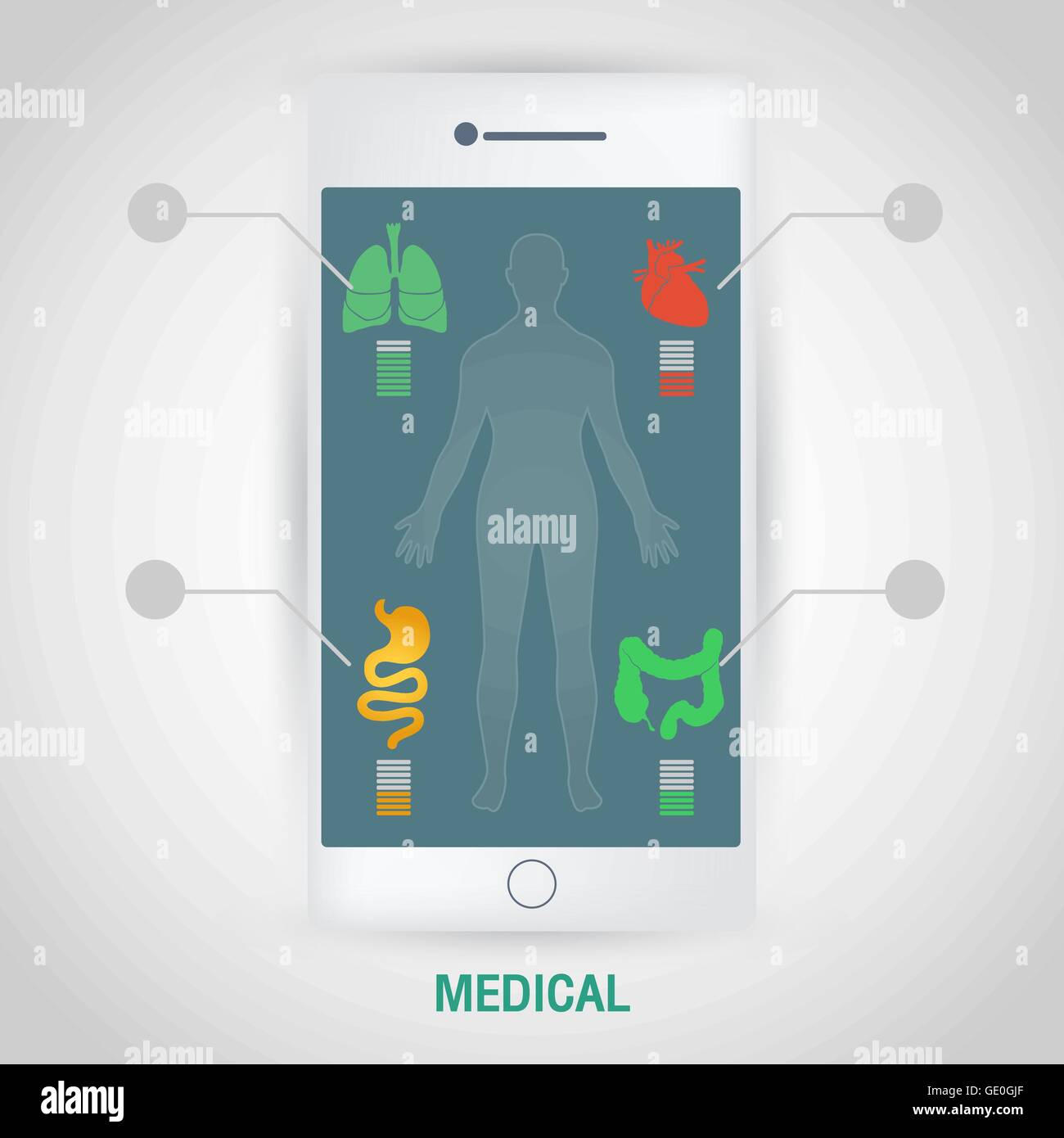 Nursing and technology Stock Vector Images - Alamy