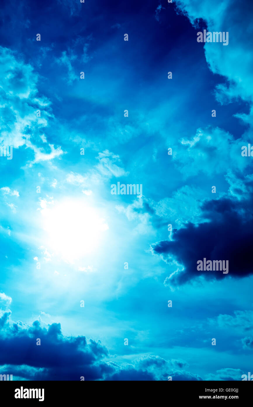 A dramatic nightly Sky background Stock Photo - Alamy