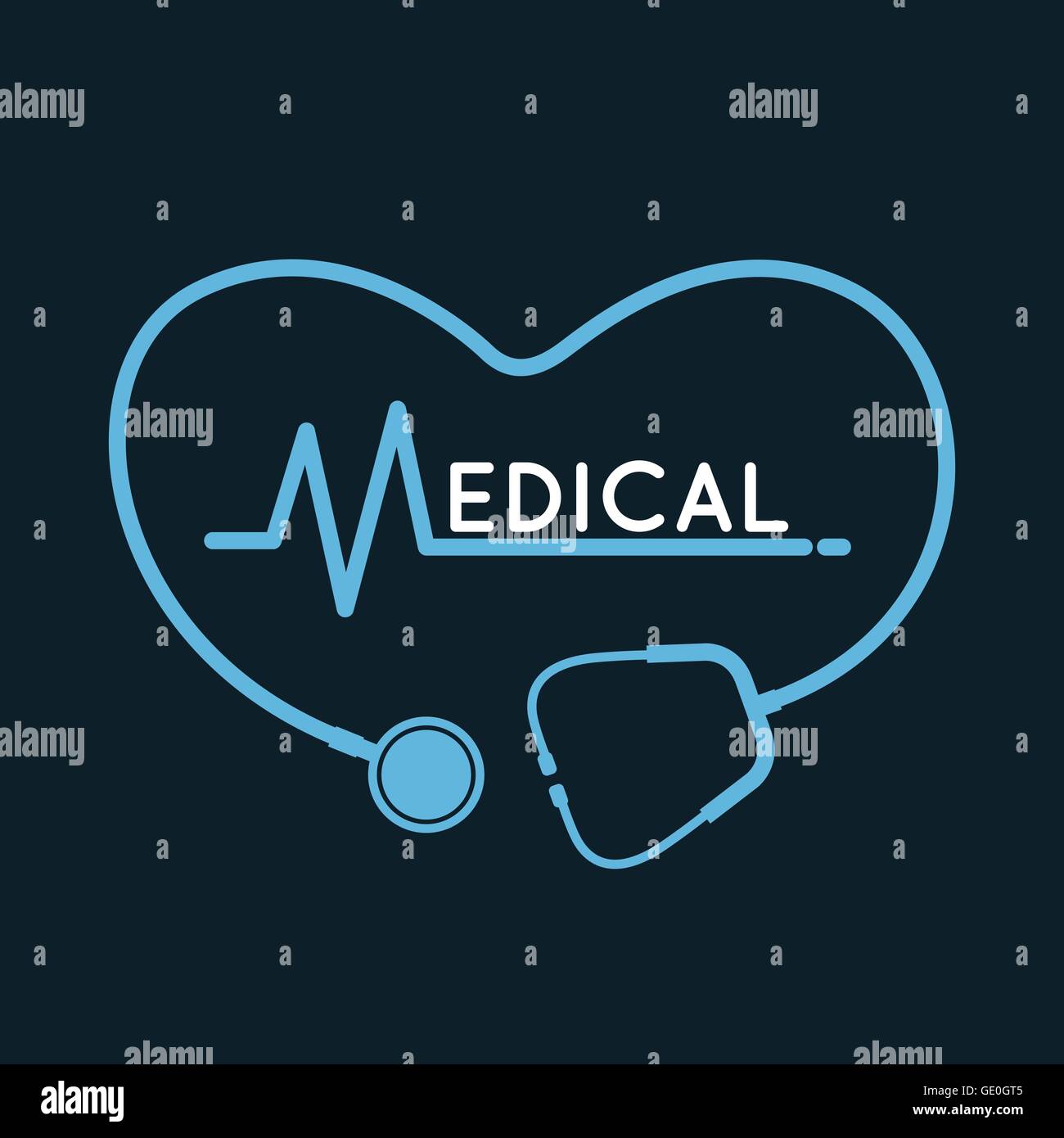 MEDICAL logo vector Stock Vector Image & Art - Alamy