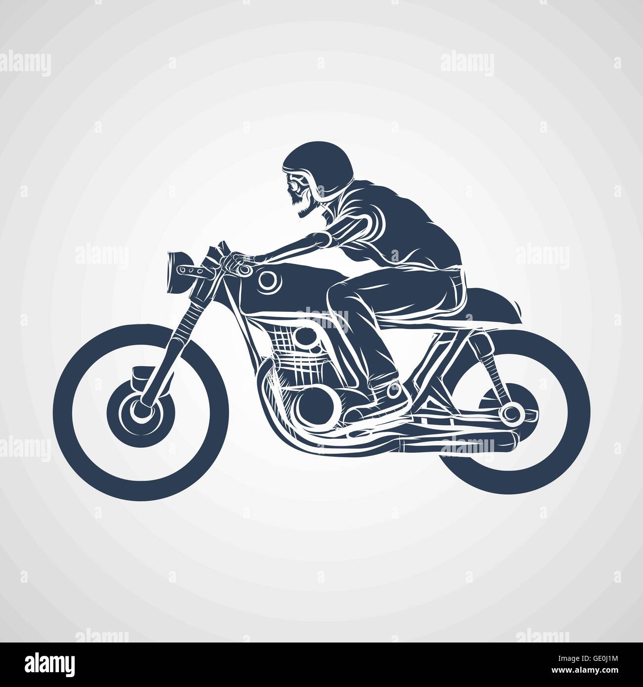Cafe Racer Motorcycle Tattoos
