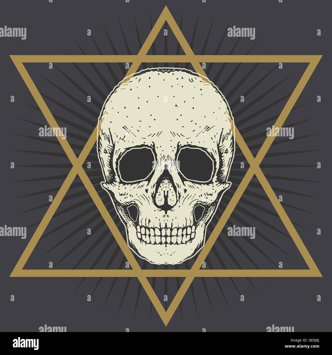 drawing of human skull Stock Vector Image & Art - Alamy
