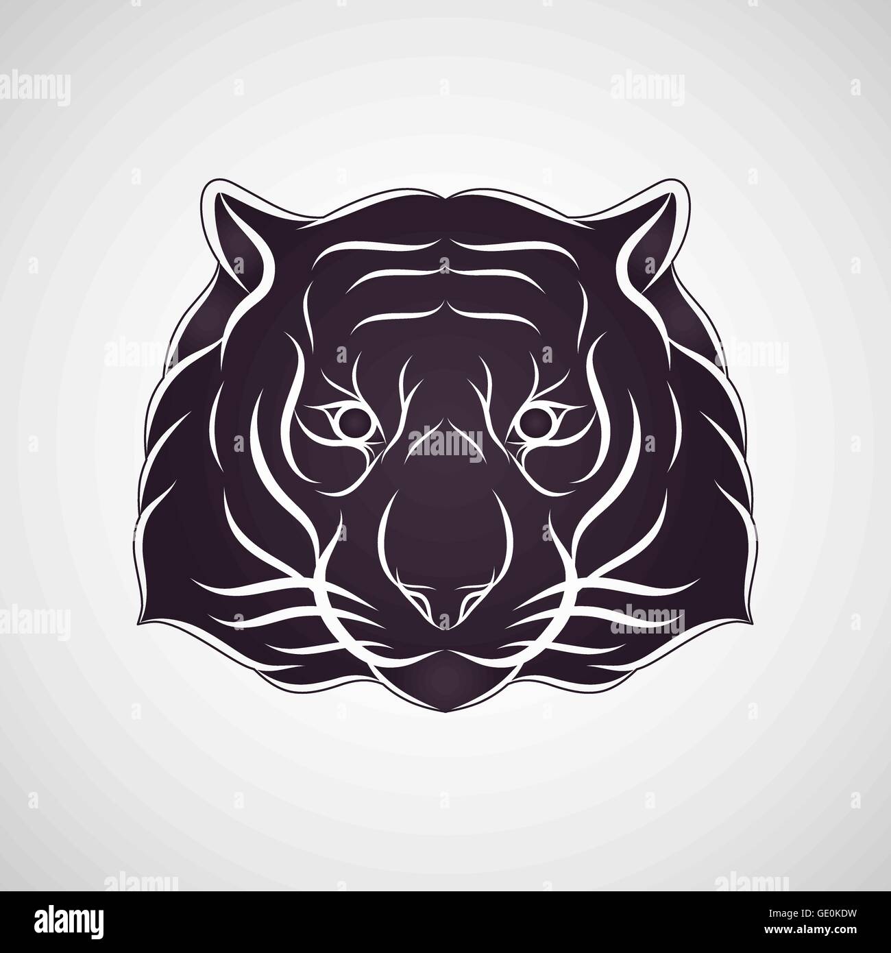 Tiger logo vector Stock Vector Image & Art - Alamy
