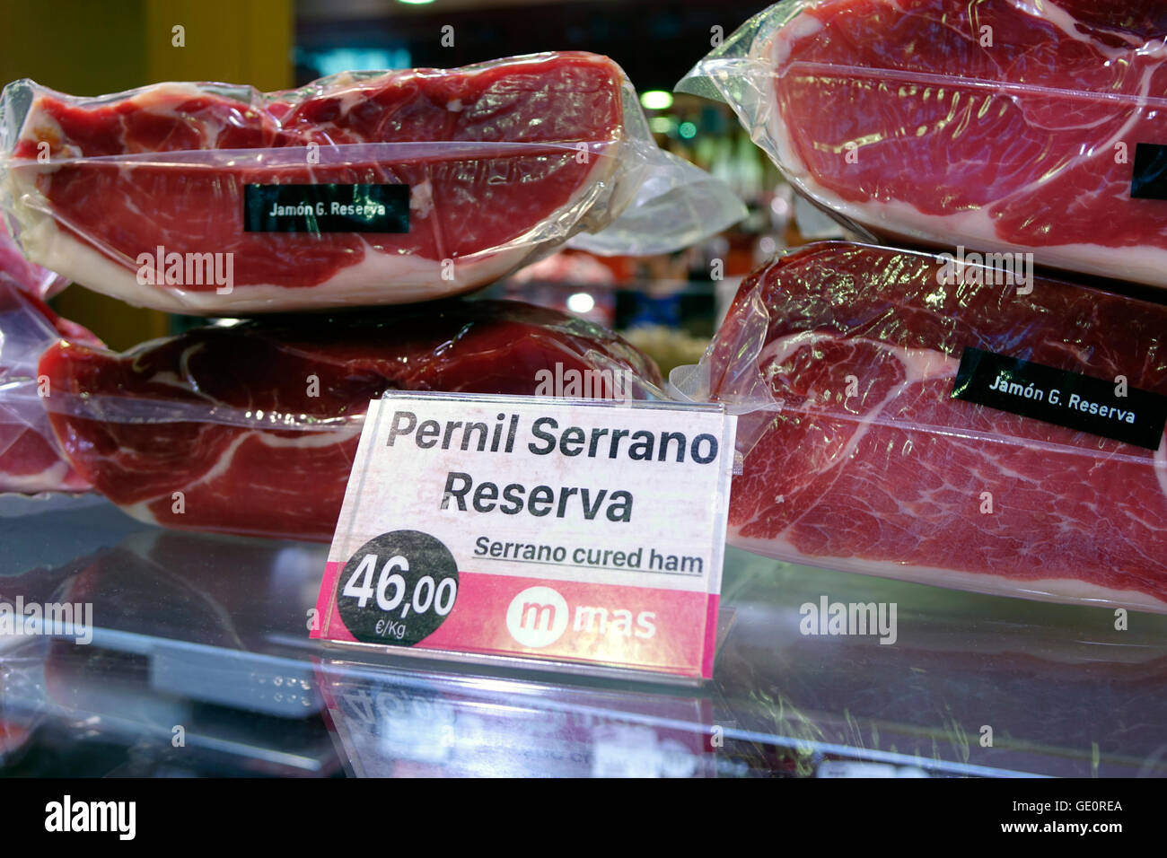 Serrano ham barcelona hi-res stock photography and images - Alamy