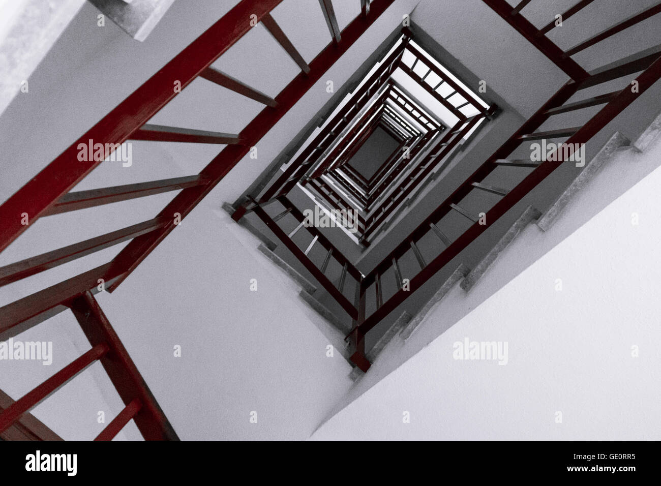 Abstract rails hi-res stock photography and images - Alamy