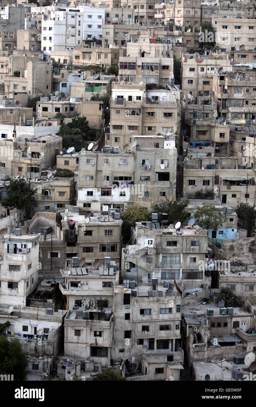 The City Centre of the City Amman in Jordan in the middle east Stock ...
