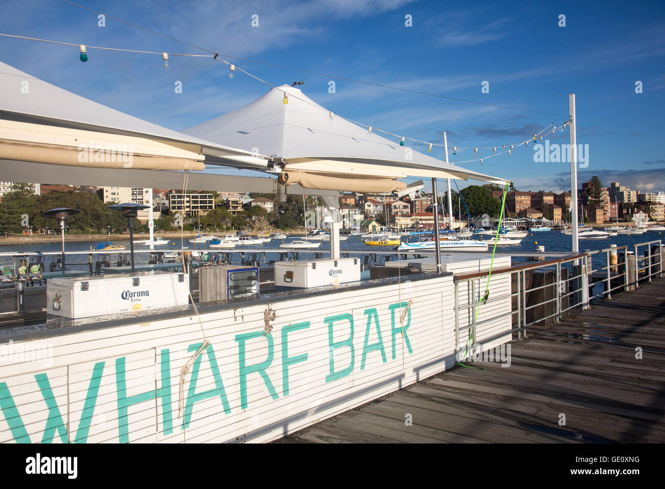 Manly Wharf Bar public house pub in Manly Sydney,Australia Stock Photo ...