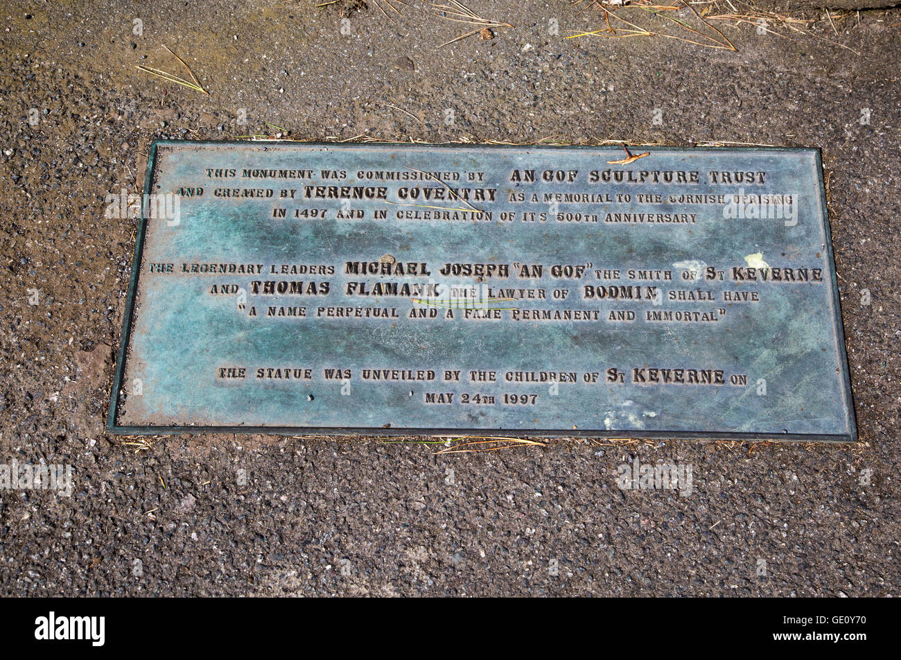 Cornish rebellion 1497 hi-res stock photography and images - Alamy