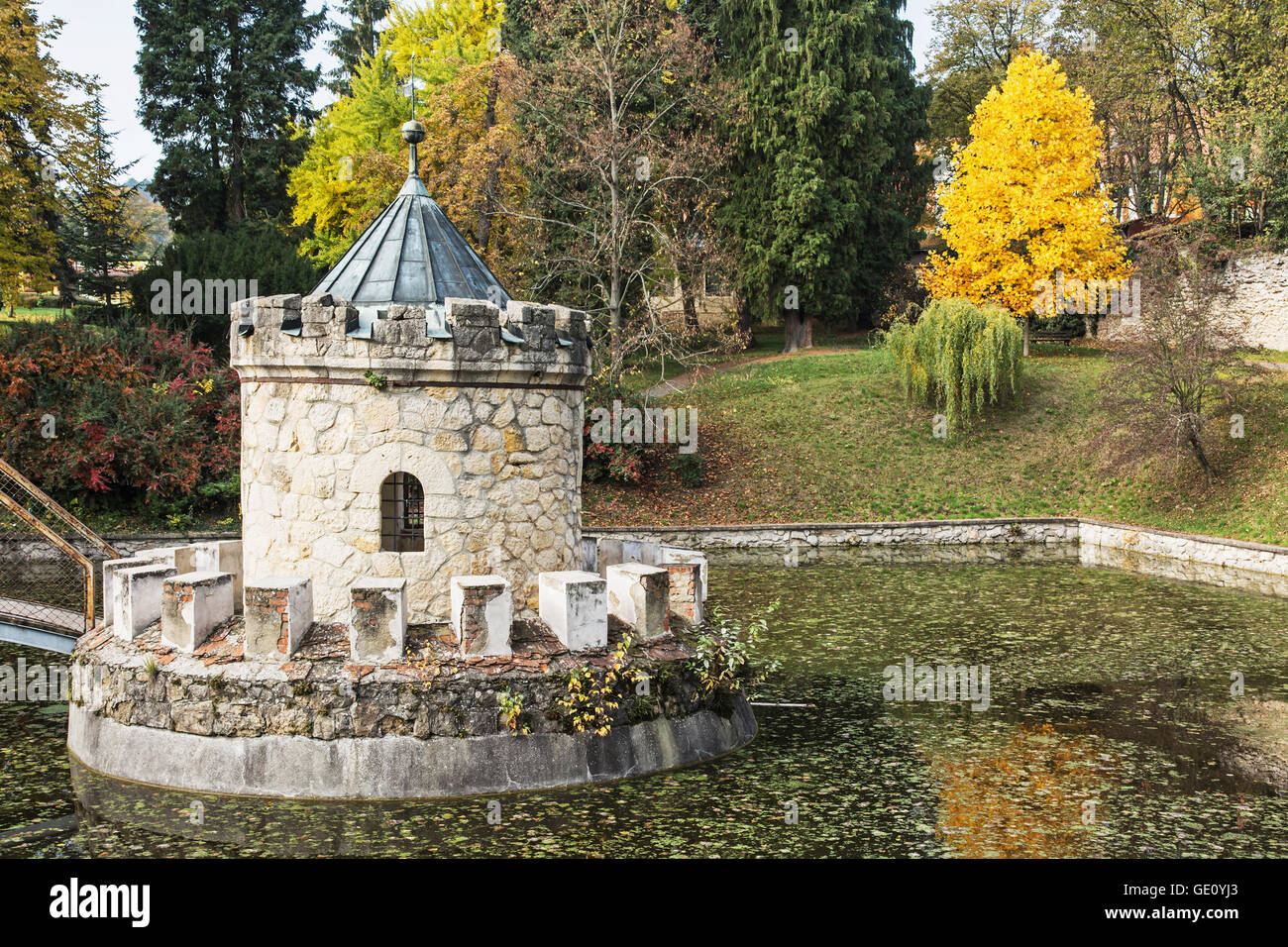 Turret in bojnice castle hi-res stock photography and images - Alamy
