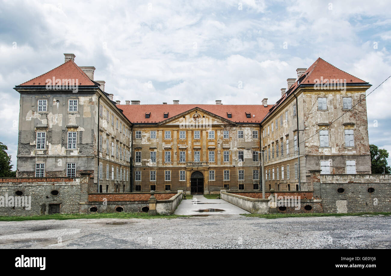 Old castle in Holic, Slovak republic. Cultural heritage. Architectural ...
