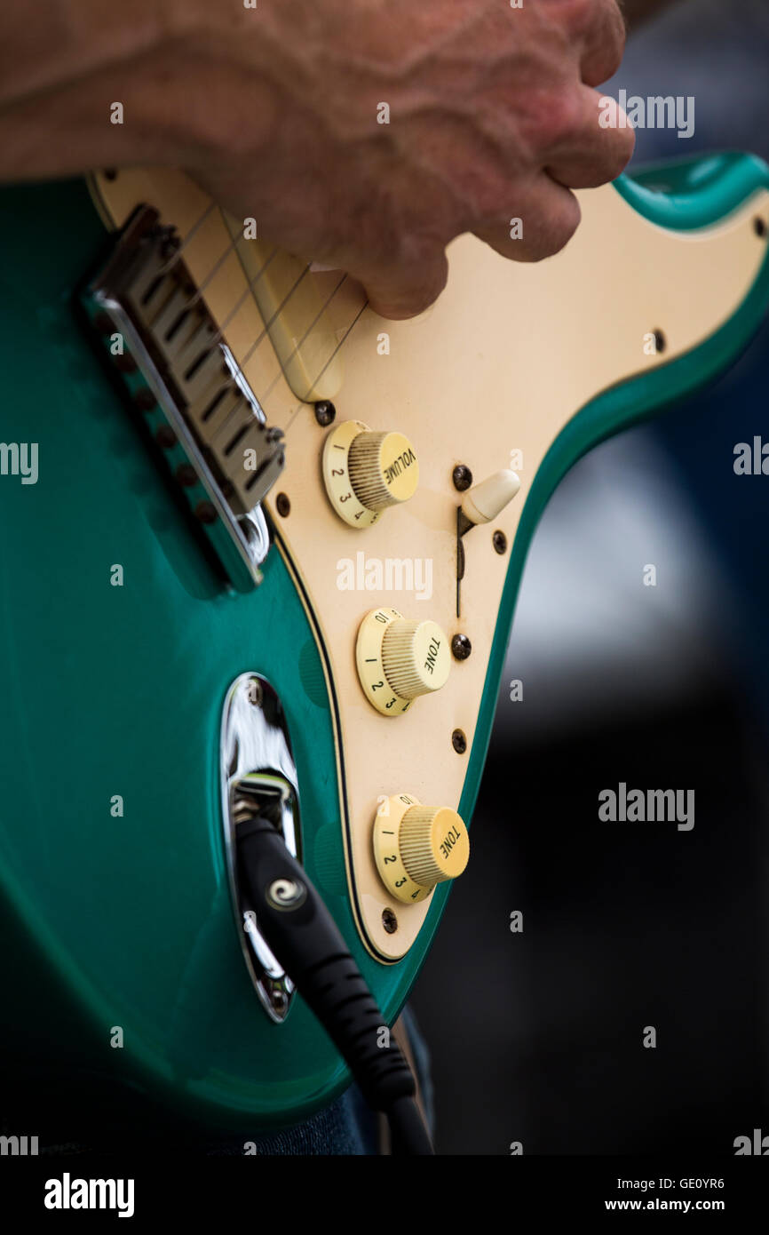 Electric Guitar Being Played High Resolution Stock Photography and ...