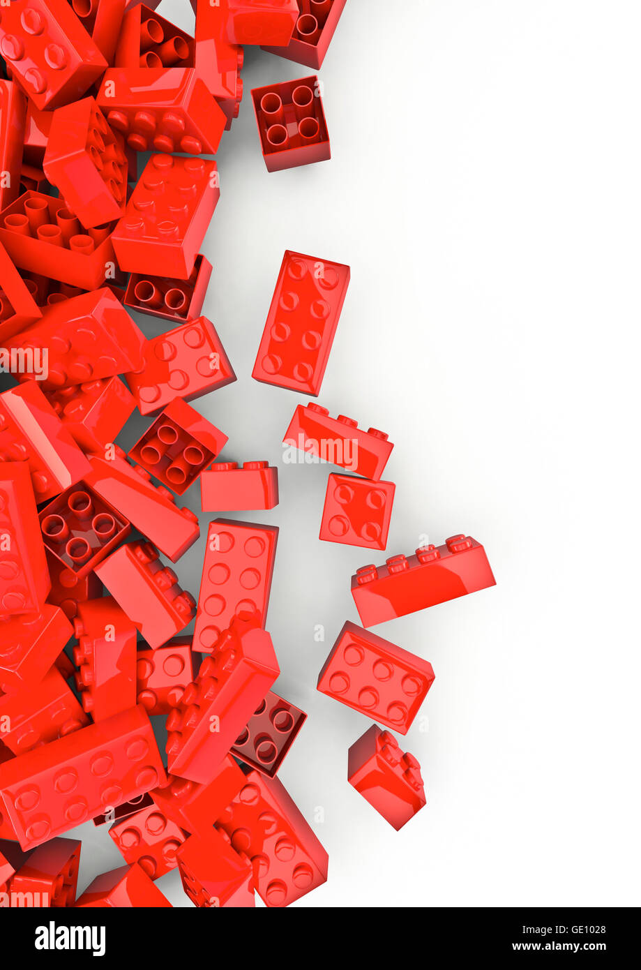 Toy blocks pile hi-res stock photography and images - Alamy