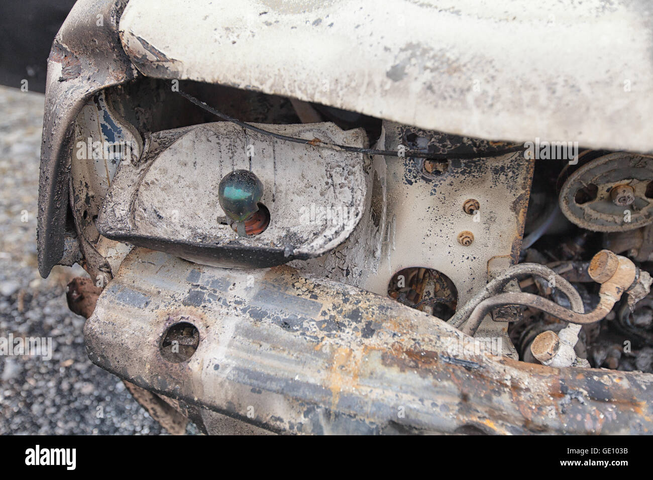 Burnt headlight hi-res stock photography and images - Alamy