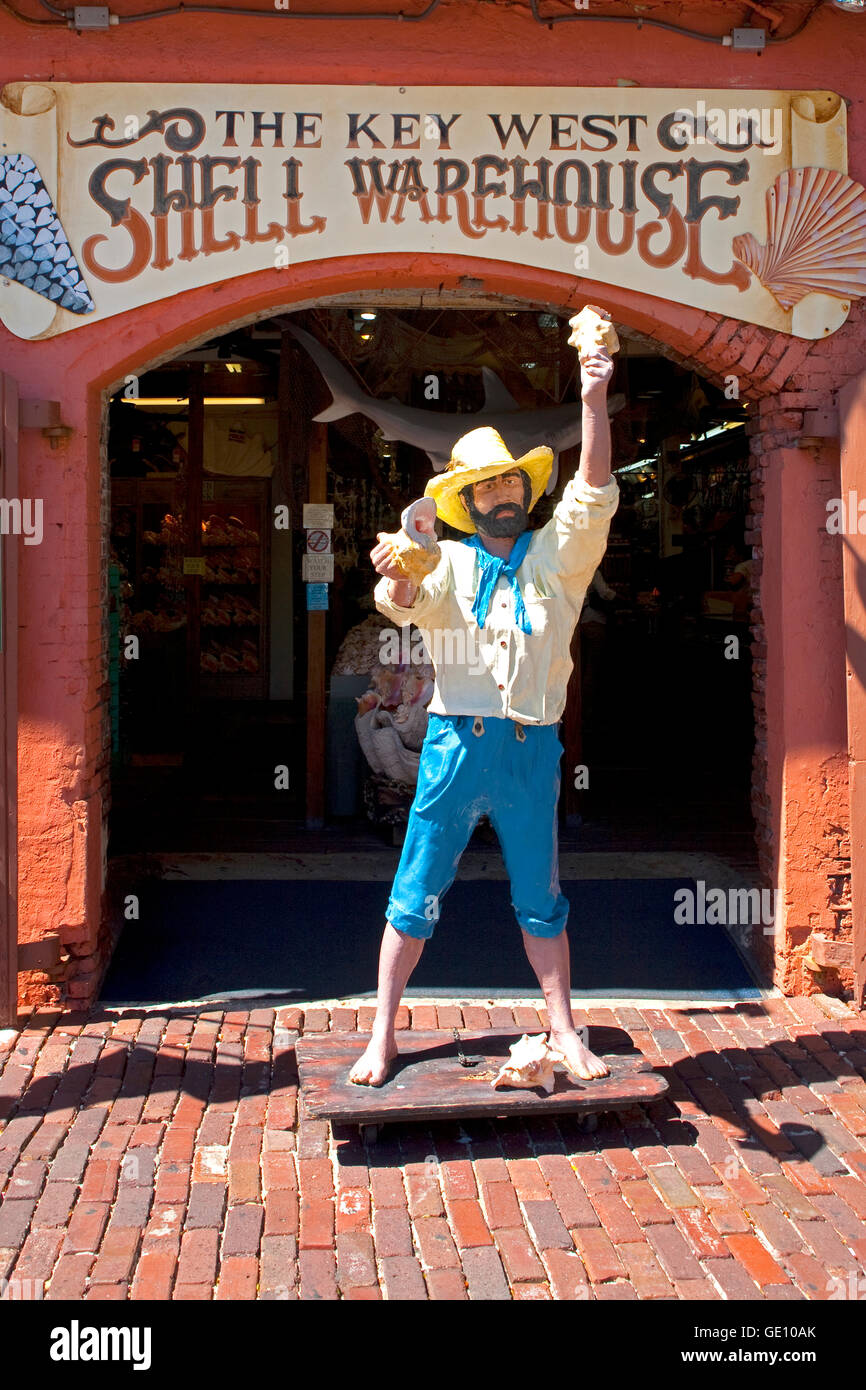 geography / travel, USA, Florida, Key West, Key West Museum, Shell ...