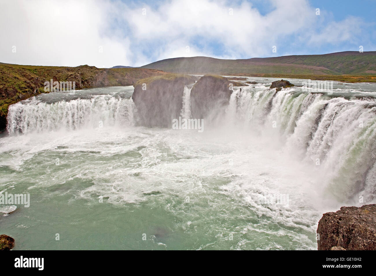 geography / travel, Iceland, Fossholl, Godafoss Falls, Additional ...