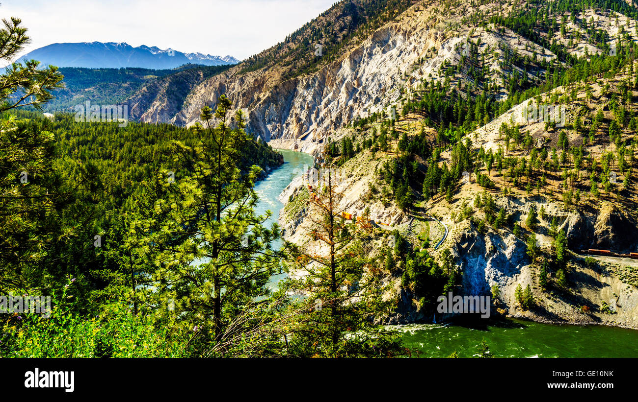 River rapids through cliffs hi-res stock photography and images - Alamy