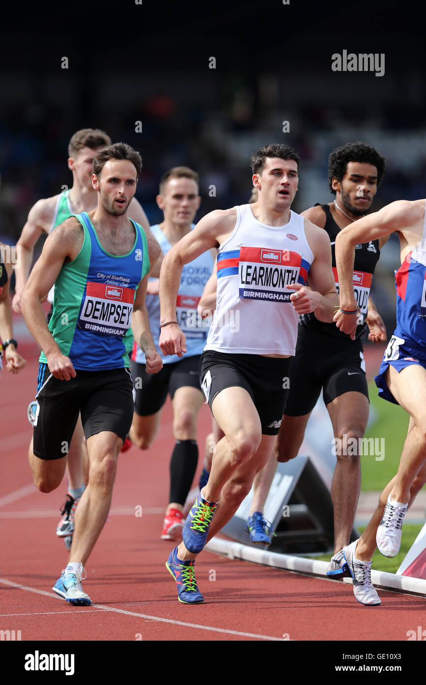 David DEMPSEY, Guy LEARMONTH and Robert STROUD running in the Men's ...