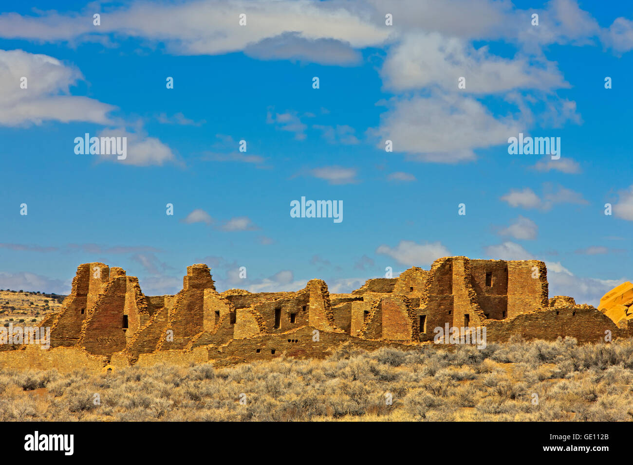 geography / travel, USA, New Mexico, Nageezi, Pueblo Bonito, Chaco ...