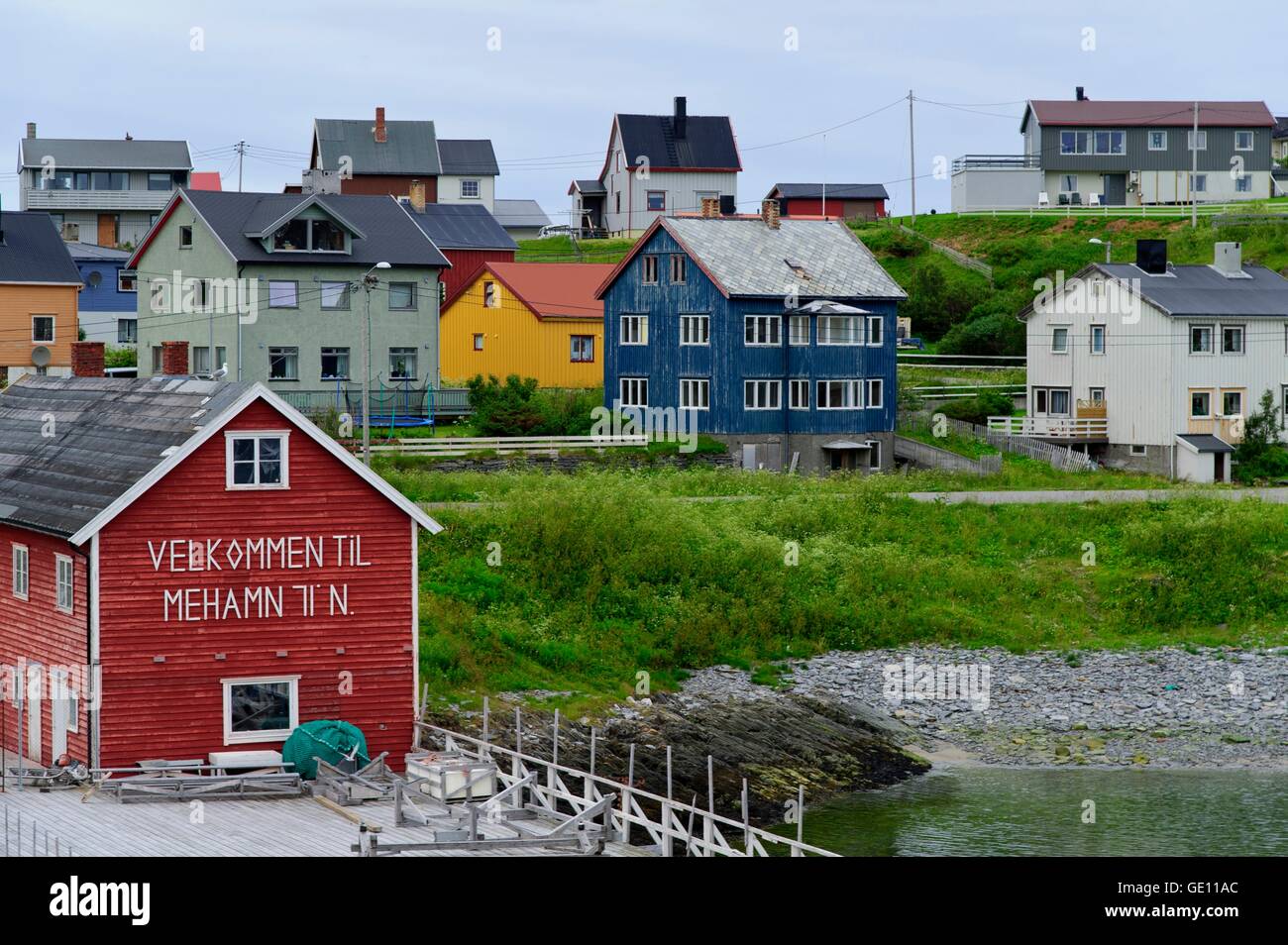 geography / travel, Norway, Mehamn, Additional-Rights-Clearance-Info ...